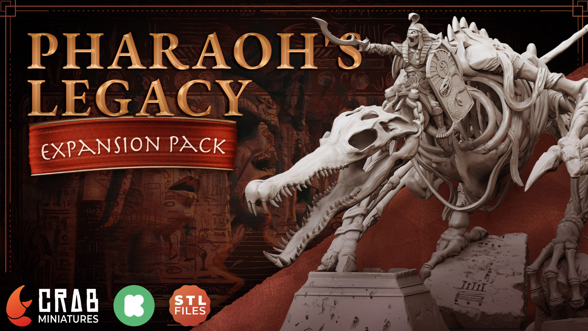 Pharaoh's Legacy: Expansion Pack • Crab Miniatures